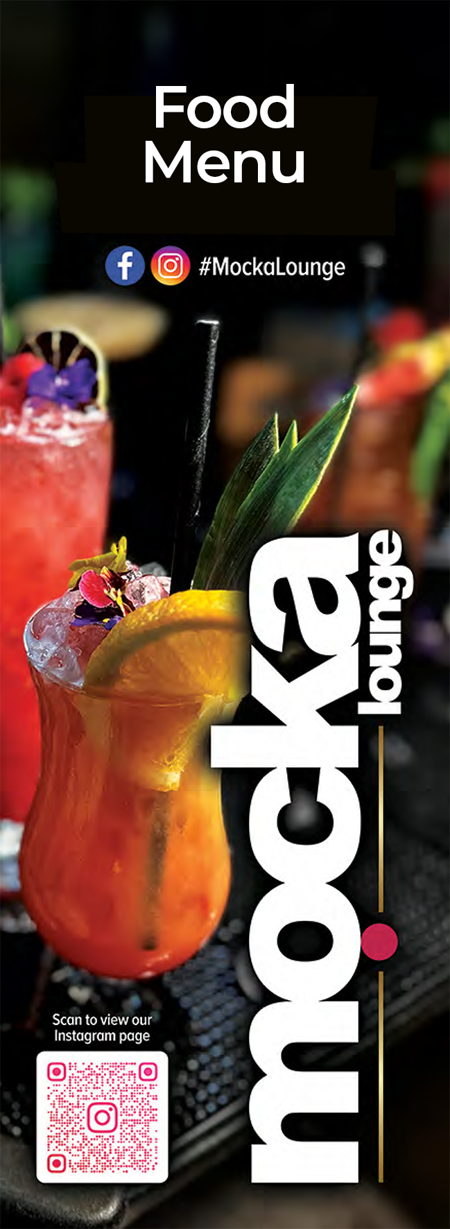 Menus - Mocka Lounge